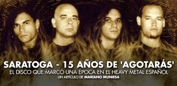Saratoga: 15 años de 'Agotarás', el disco que marcó una época en el ...