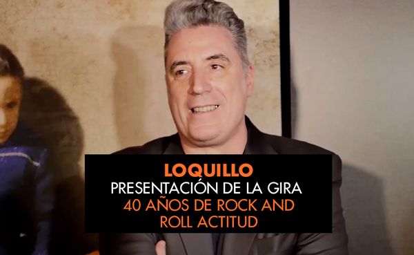 Loquillo: Presentación de la gira "40 años de Rock and Roll Actitud ...