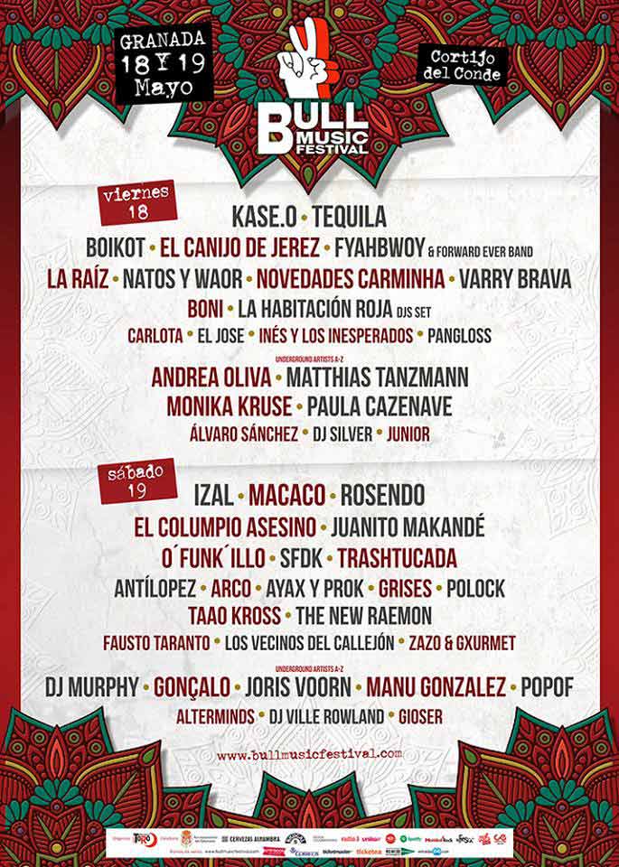 Bull Music Festival 2018 confirma a Lagartija Nick. Boni, baja médica ...