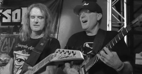 David Ellefson y el ex-Megadeth Chris Poland tocan juntos "The ...