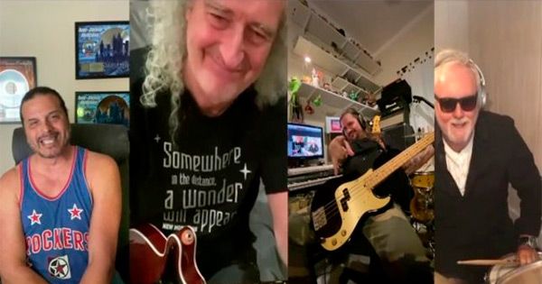 Queen: Jeff Scott Soto canta “We Are the Champions” junto a Brian May y ...