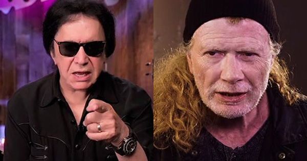 Cuando Gene Simmons (Kiss) ofendió a Dave Mustaine (Megadeth ...