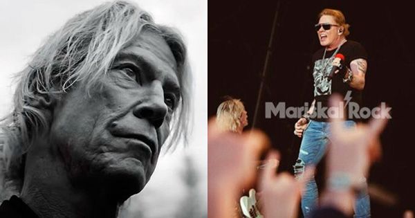 Duff McKagan (Guns N’ Roses) excluye a Axl Rose de los tres cantantes ...