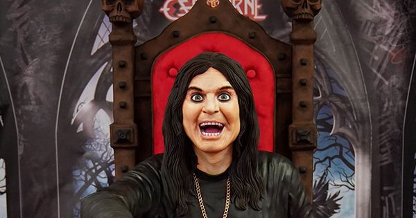 Así es el increíble pastel de Ozzy Osbourne a tamaño real ...