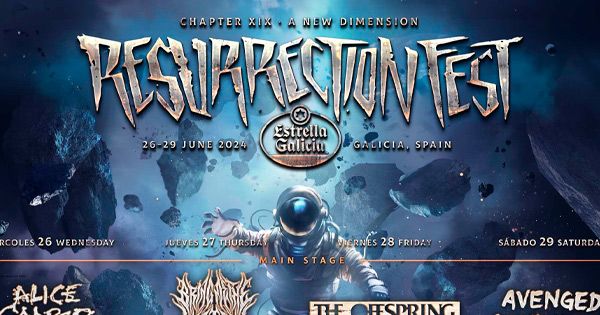 Resurrection Fest anuncia su cartel por días de 2024, encabezado por ...