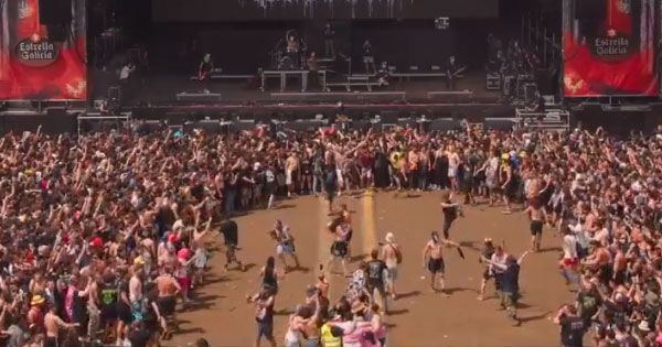 Resurrection Fest muestra en un vídeo el mayor wall of death de su ...