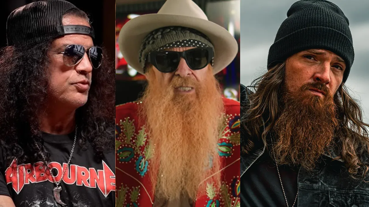 Slash (Guns N' Roses), Billy Gibbons (ZZ Top) y Jerry Cantrell (Alice ...